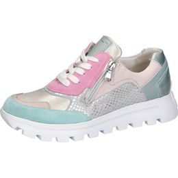Waldl&auml;ufer Waldl&auml;ufer Sneaker Damen Gr&ouml;&szlig;e 37.5 t&uuml;rkis / rosa / hellpink / silber