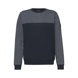 Street One Men Sweatshirt Herren Gr&ouml;&szlig;e M dunkelblau / schwarzmeliert