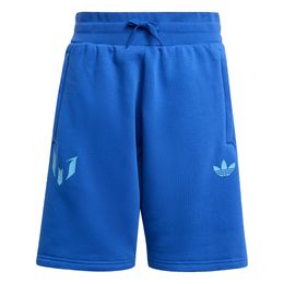 adidas originals Sportshorts 'Messi' Jungen Gr&ouml;&szlig;e 152 blau / hellblau