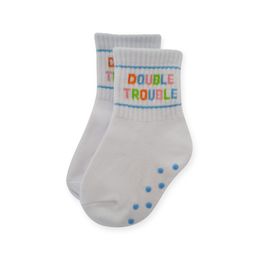 Pippa & Piet Socken 'Double Trouble' M&auml;dchen Gr&ouml;&szlig;e 23/26.5 pastellblau