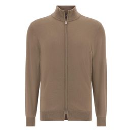 Boggi Milano Strickjacke Herren Gr&ouml;&szlig;e XL taupe