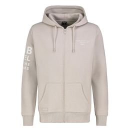 Sublevel Sweatjacke Herren Gr&ouml;&szlig;e XXL beige / wei&szlig;