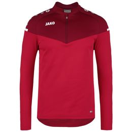 Jako Sportsweatshirt 'Champ 2.0' Herren Gr&ouml;&szlig;e M blutrot / weinrot / karminrot / wei&szlig;