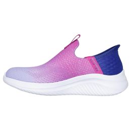 Skechers Kids Sneaker M&auml;dchen Gr&ouml;&szlig;e 36 violettblau / pink / wei&szlig;