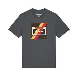 Watapparel T-Shirt ' Kassette ' Herren Gr&ouml;&szlig;e XXL anthrazit / mischfarben