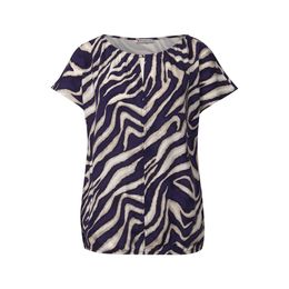 Street One Shirt Damen Gr&ouml;&szlig;e XXXL beige / navy