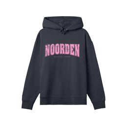 F4NT4STIC Sweatshirt 'Knut & Jan Hamburg Noorden Collegiate Pink' Damen Gr&ouml;&szlig;e S anthrazit / pink / schwarz