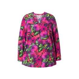 Angel of Style Bluse Damen Gr&ouml;&szlig;e 10XL gr&uuml;n / beere / pitaya