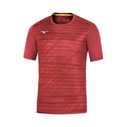 Mizuno Funktionsshirt Herren Gr&ouml;&szlig;e XL bordeaux / dunkelrot