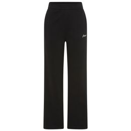 Jogger Pants BOSS Orange "Endless Premium Damenmode", Damen, Gr. L (40), N-Gr, schwarz 001, Sweatware, Obermaterial: 100% Baumwolle, unifarben, gerade lang, Hosen Jogger Pants, mit geripptem Bund, gerade geschnitten