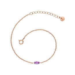 Glanzst&uuml;cke M&uuml;nchen Glanzst&uuml;cke M&uuml;nchen Armband Damen Gr&ouml;&szlig;e One Size rosegold / lila