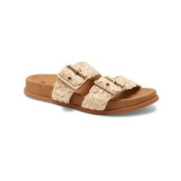 Roxy Pantolette 'Into Summer' Damen Gr&ouml;&szlig;e 38 naturwei&szlig;