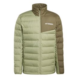 adidas terrex Outdoorjacke 'Multi' Herren Gr&ouml;&szlig;e XXL oliv / hellgr&uuml;n / wei&szlig;