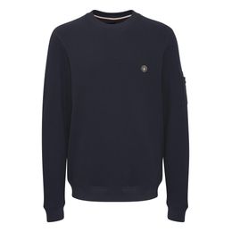 FQ1924 Sweatshirt 'WILLIAM' Herren Gr&ouml;&szlig;e L dunkelblau / gelb