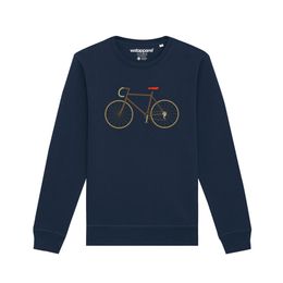 Watapparel Sweatshirt ' Fahrrad ' Herren Gr&ouml;&szlig;e 4XL navy / mischfarben