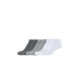 s.Oliver Socken Damen Gr&ouml;&szlig;e 39/42 anthrazit / graumeliert / wei&szlig;