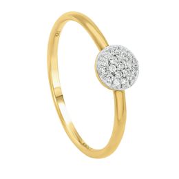 Nana Kay Ring Damen Gr&ouml;&szlig;e 56 gold / transparent