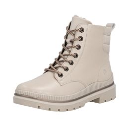 Remonte Schn&uuml;rstiefel Damen Gr&ouml;&szlig;e 37 hellbeige Winterschuhe