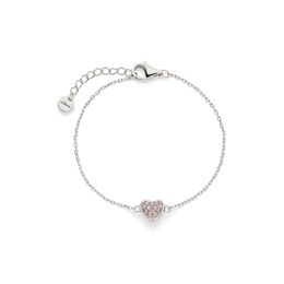 s.Oliver Armband M&auml;dchen Gr&ouml;&szlig;e One Size rosa / silber