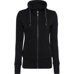Ragwear Sweatjacke Damen Gr&ouml;&szlig;e XXXL schwarz