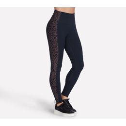 Skechers Leggings Damen Gr&ouml;&szlig;e XL braun / schwarz