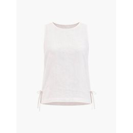 Amourlinen Top 'Rosie' Damen Gr&ouml;&szlig;e S offwhite