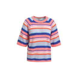 Smith & Soul Smith&soul Pullover Kurzarm mit bunten Streifen Damen Gr&ouml;&szlig;e XL mandarine