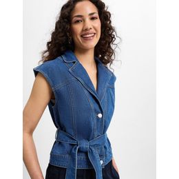 Y.A.S YAS Jeansweste Damen Gr&ouml;&szlig;e S/M blue denim