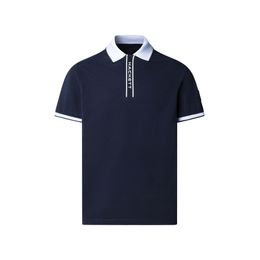 Hackett London Poloshirt Herren Gr&ouml;&szlig;e M marine / wei&szlig;