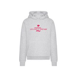 F4NT4STIC Pullover 'Kellogg's Breakfast Cereals Morning Lets Face It' Herren Gr&ouml;&szlig;e L graumeliert / pink