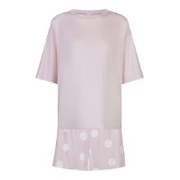 Mey Pyjama 'Pretty Dots' Damen Gr&ouml;&szlig;e XXL pink Winterkleid