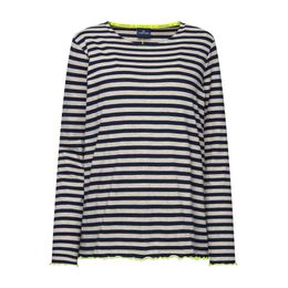 Lauras&oslash;n Shirt Damen Gr&ouml;&szlig;e M marine / grau