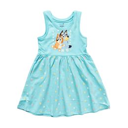 Bluey Kleid 'Bluey' M&auml;dchen Gr&ouml;&szlig;e 110 beige / blau / braun