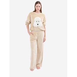 Etam Pyjamahose 'HUGO' Damen Gr&ouml;&szlig;e M beige Winterkleid