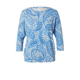 s.Oliver Shirt Damen Gr&ouml;&szlig;e XXS azur / enzian / wei&szlig;