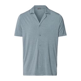 Hanro T-Shirt Herren Gr&ouml;&szlig;e L taubenblau