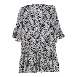 Tooche Kleid 'Zebra' Damen Gr&ouml;&szlig;e 38 schwarz / offwhite