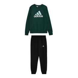 adidas Sportswear Trainingsanzug Jungen Gr&ouml;&szlig;e 164 t&uuml;rkis / tanne / schwarz / wei&szlig;
