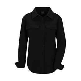 Madeleine Mode Madeleine Bluse Damen Gr&ouml;&szlig;e 4XL schwarz