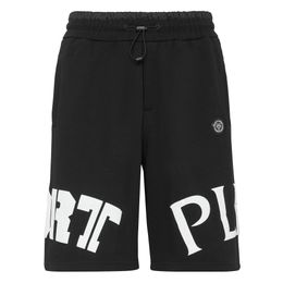 Plein Sport Shorts Herren Gr&ouml;&szlig;e 33 schwarz / wei&szlig;