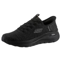 Skechers Slip On 'Arch Fit 2.0' Herren Gr&ouml;&szlig;e 40 schwarz / wei&szlig;