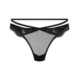 Hunkem&ouml;ller Hunkem&ouml;ller String 'Joy Fancy' Damen Gr&ouml;&szlig;e XS schwarz Winterschuhe