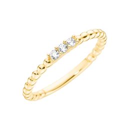 Luigi Merano Ring Damen Gr&ouml;&szlig;e 58 gold / transparent