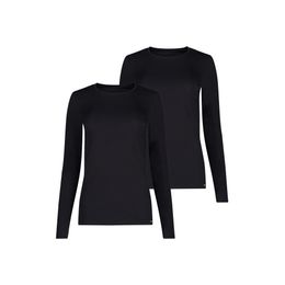 Skiny Longsleeve ' Cotton Essentials ' Damen Gr&ouml;&szlig;e XL schwarz