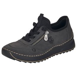 Rieker Sneaker Damen Gr&ouml;&szlig;e 38 anthrazit / schwarz