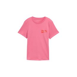 Tom Tailor T-Shirt Damen Gr&ouml;&szlig;e S orange / hellpink / wei&szlig;