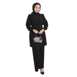 Modamihram Set Damen Gr&ouml;&szlig;e 48 schwarz