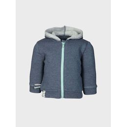 Organicera Sweatjacke Jungen Gr&ouml;&szlig;e 80 indigo