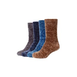 Camano Socken Damen Gr&ouml;&szlig;e 35/38 blaumeliert / braunmeliert / graumeliert