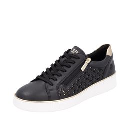 Remonte Sneaker Damen Gr&ouml;&szlig;e 45 gold / schwarz